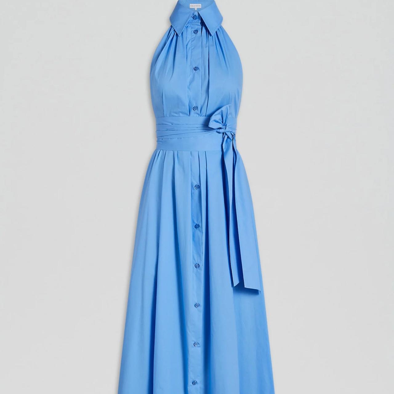 Scanlan Theodore Parachute Sleeveless Shirt Dress... - Depop