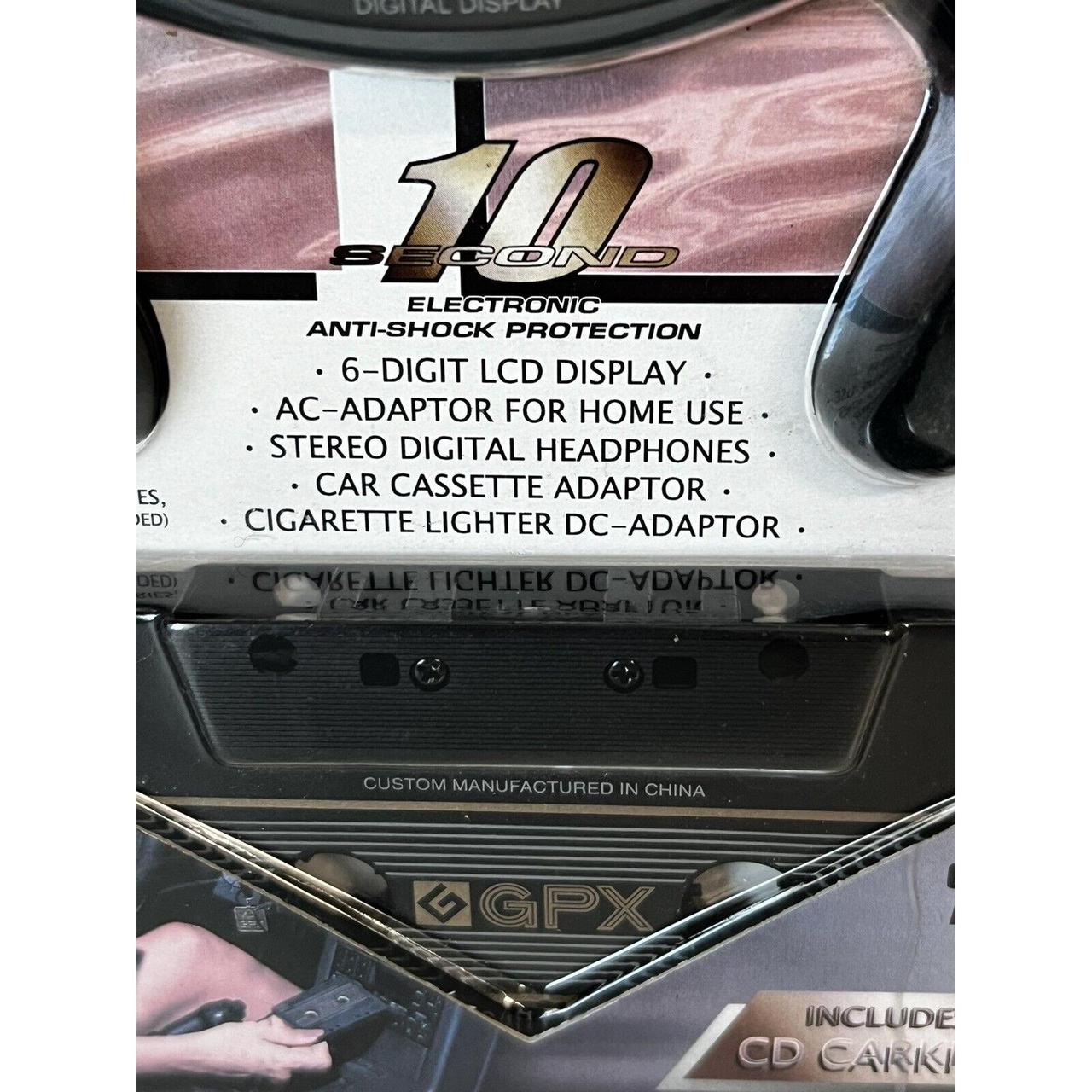 Retro GPX Portable Cd Compact Disc Player C3916 Car... - Depop