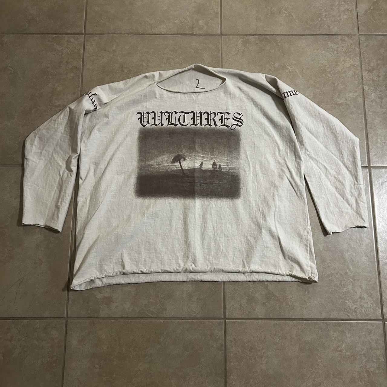 Yeezy Kanye West Vultures Volume 1 Long Sleeve open... - Depop