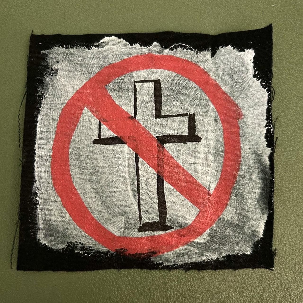 Bad Religion cross-buster patch #punk #patch... - Depop