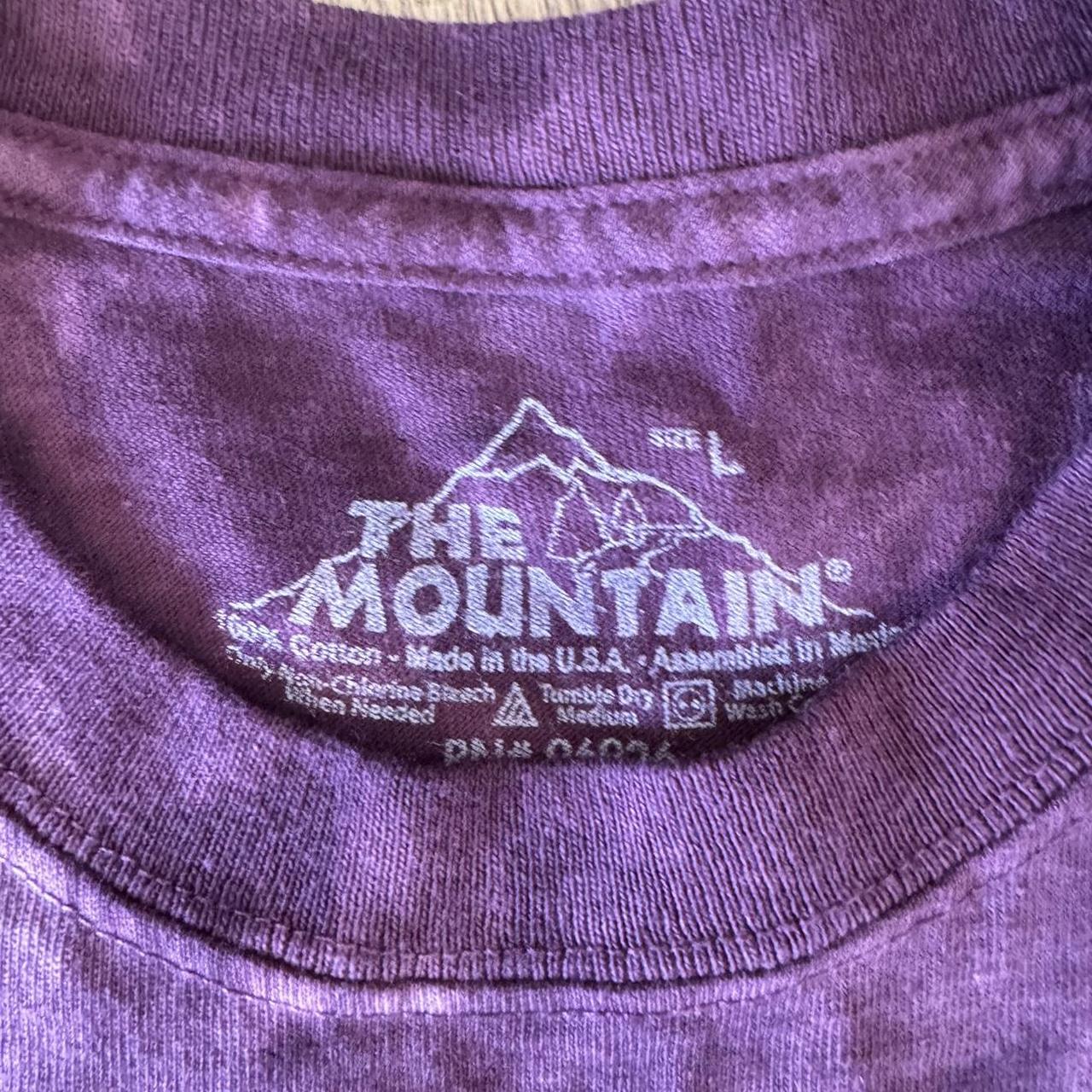 Fantastic purple tie-dye wolf tee from The... - Depop