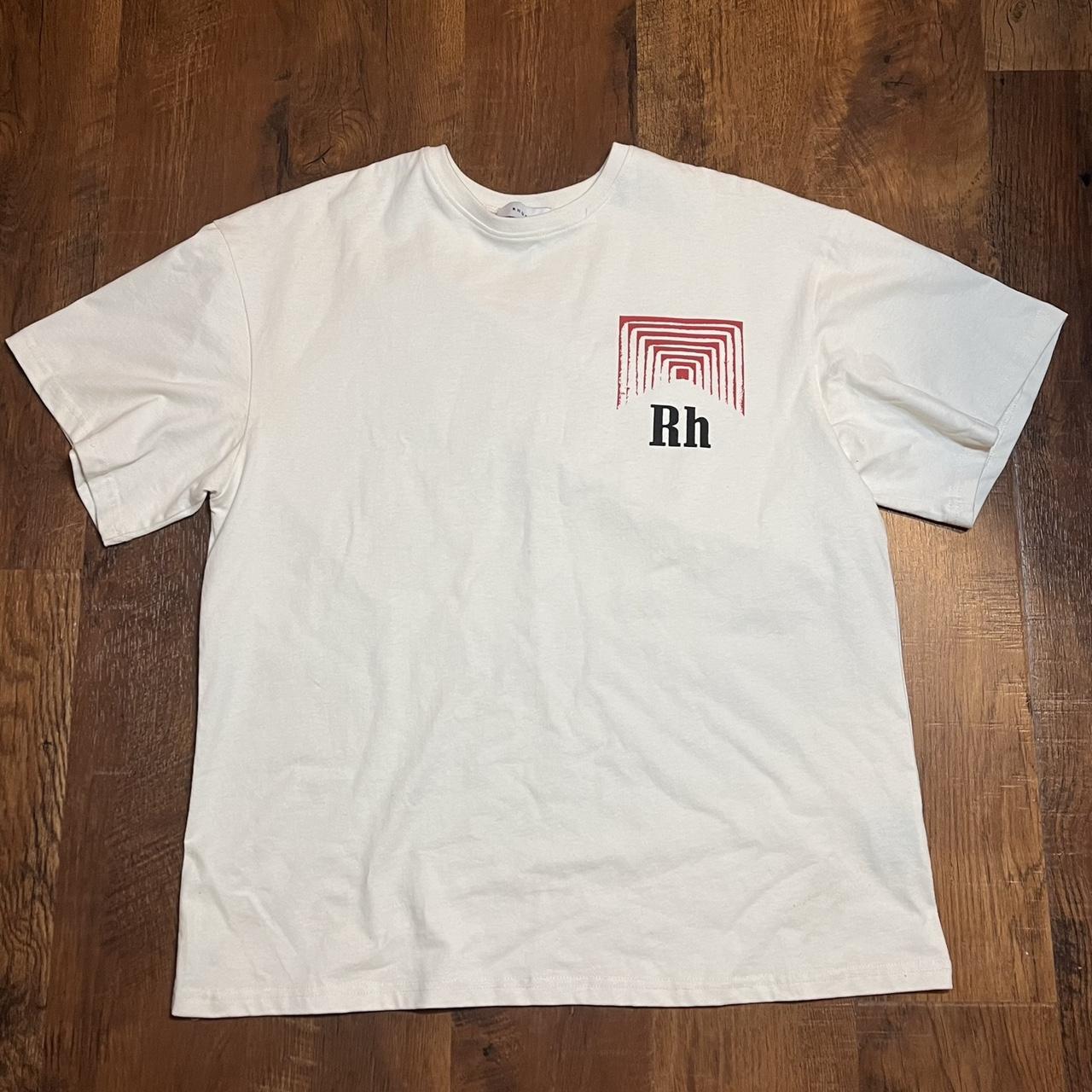 Rhude Rh Tee Shirt Has a little stain, its tiny... - Depop