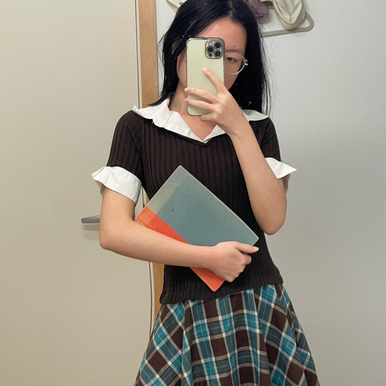 THE perfect bookie 📕 girlie’s go-to dress Gives me... - Depop