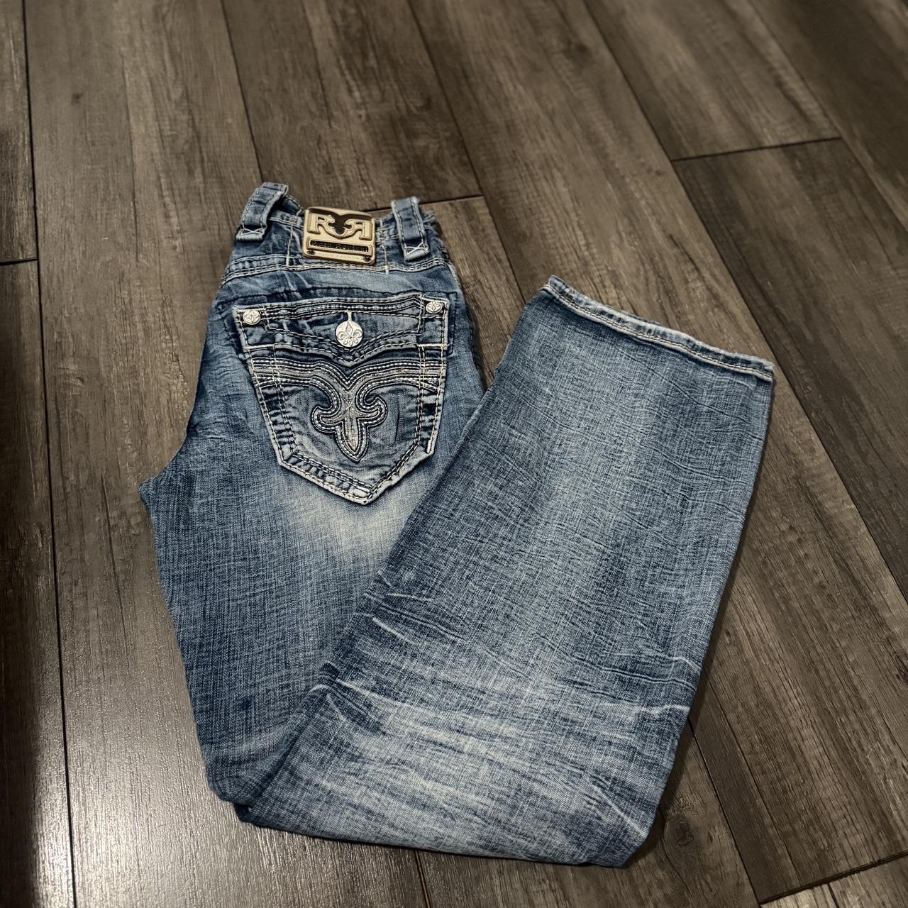 Men’s Rock Revival jeans - Size 27 waist/ 32 length... | Depop