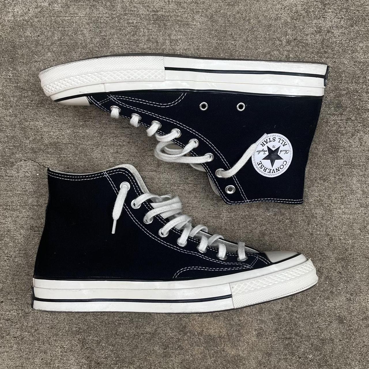 Chuck Taylor 70’s Converse tag size 9.5M like new... - Depop