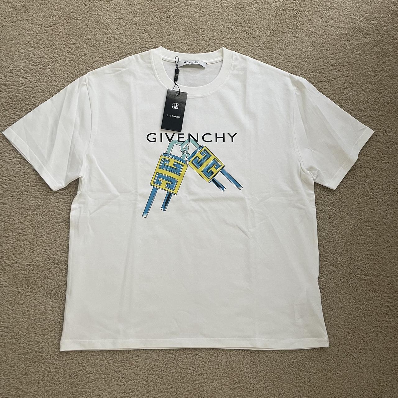 Givenchy graphic men tshirt new with tag , open to... - Depop