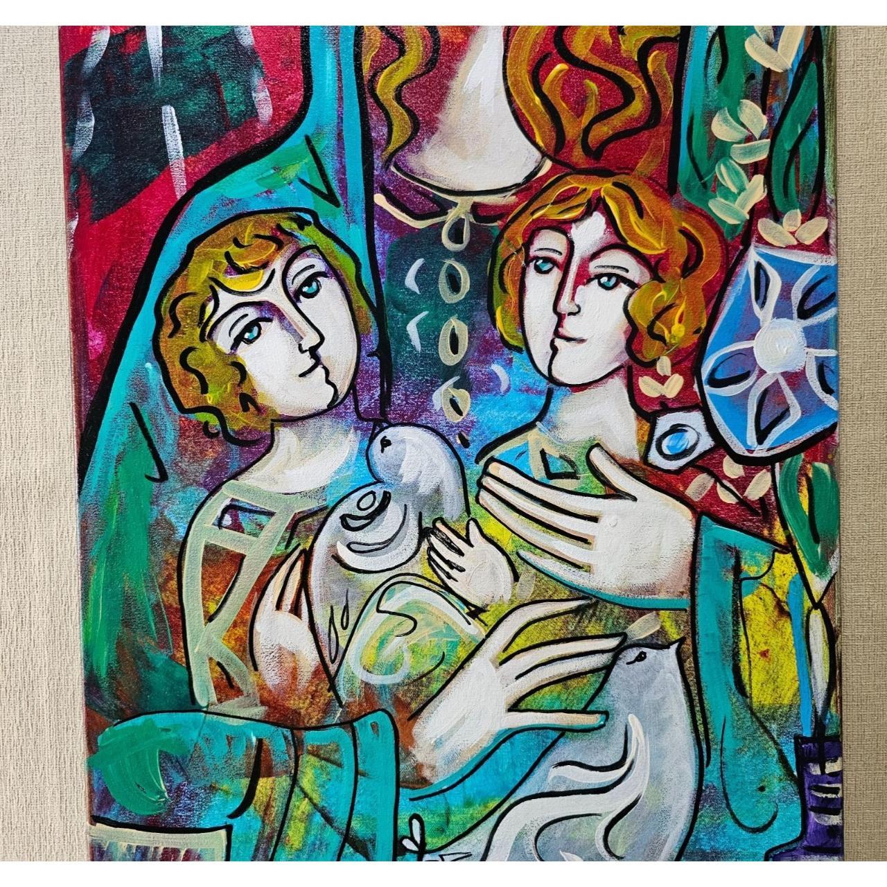 Original oil painting by Canadian Artist Zora Kader... - Depop