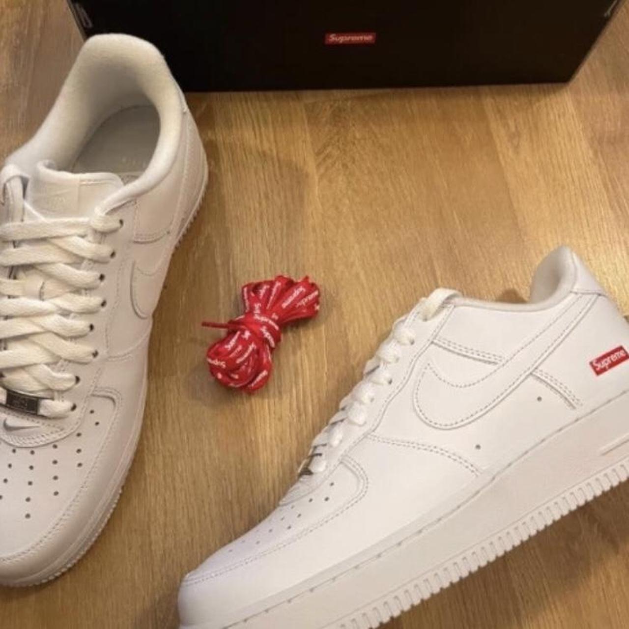 Nike AF1 x Supreme Brand new with box Size 7 - Depop