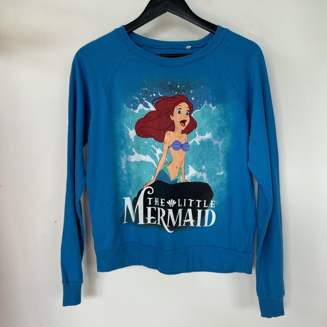 Disney the little mermaid crew neck jumper pullover... - Depop
