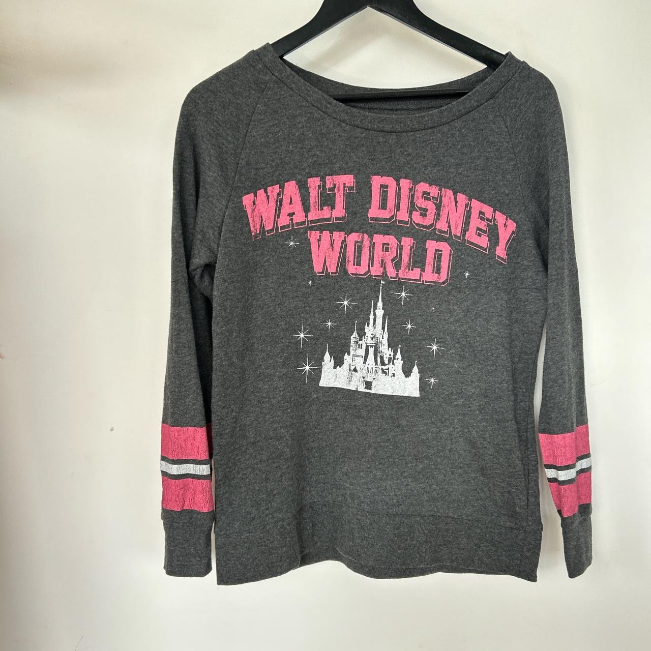 WALT DISNEY WORLD CREW NECK JUMPER KNIT KNITTED... - Depop