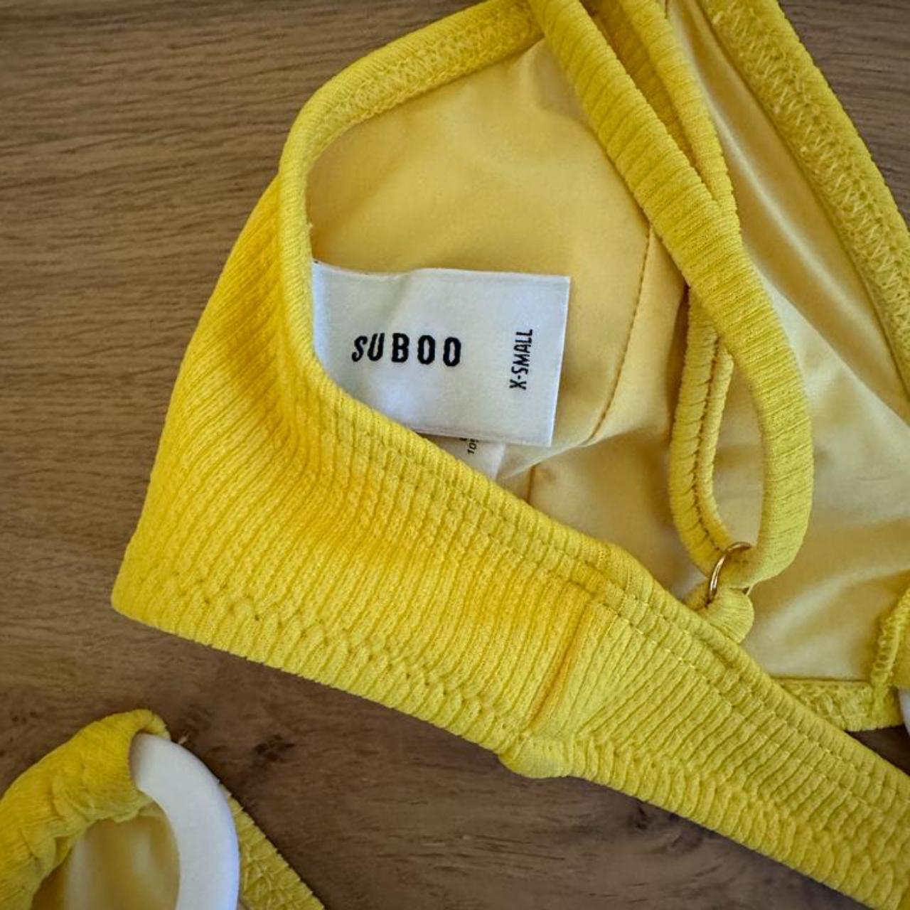 Suboo Yellow Bikini Worn Twice In Excellent Depop