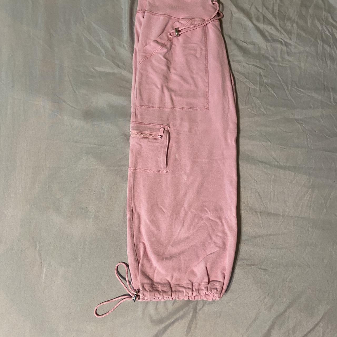 Bebe Women's Pink Joggers-tracksuits | Depop