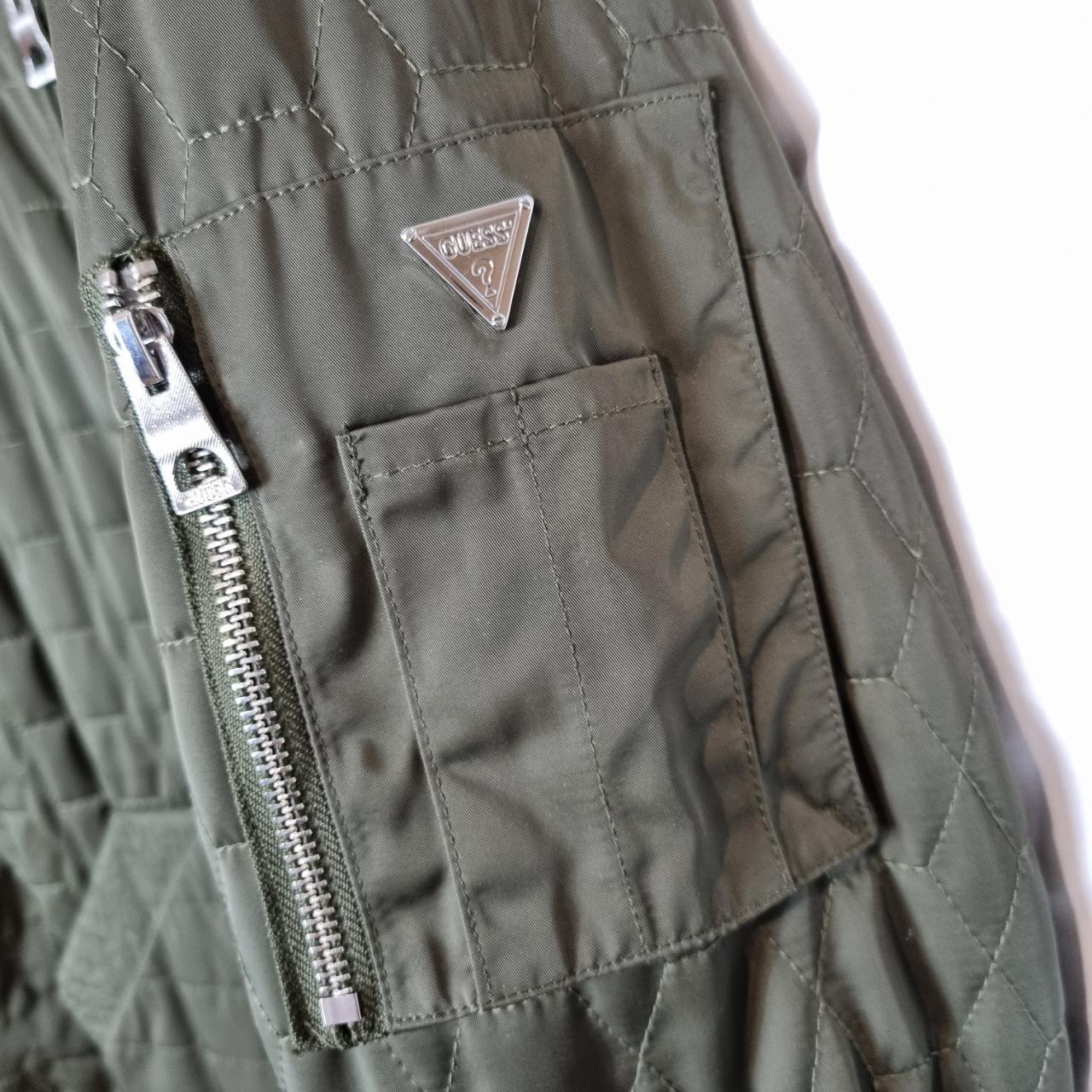 Guess man jacket Green colour Size M - Depop