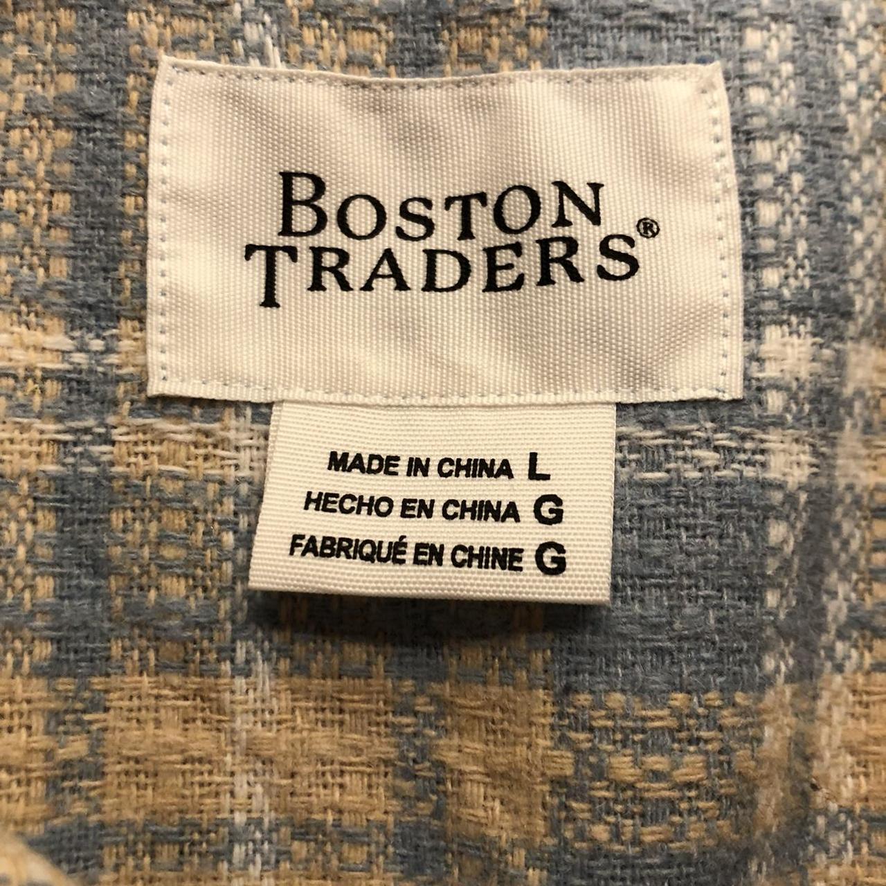 Light Yellow and Blue Shacket Perfect... - Depop