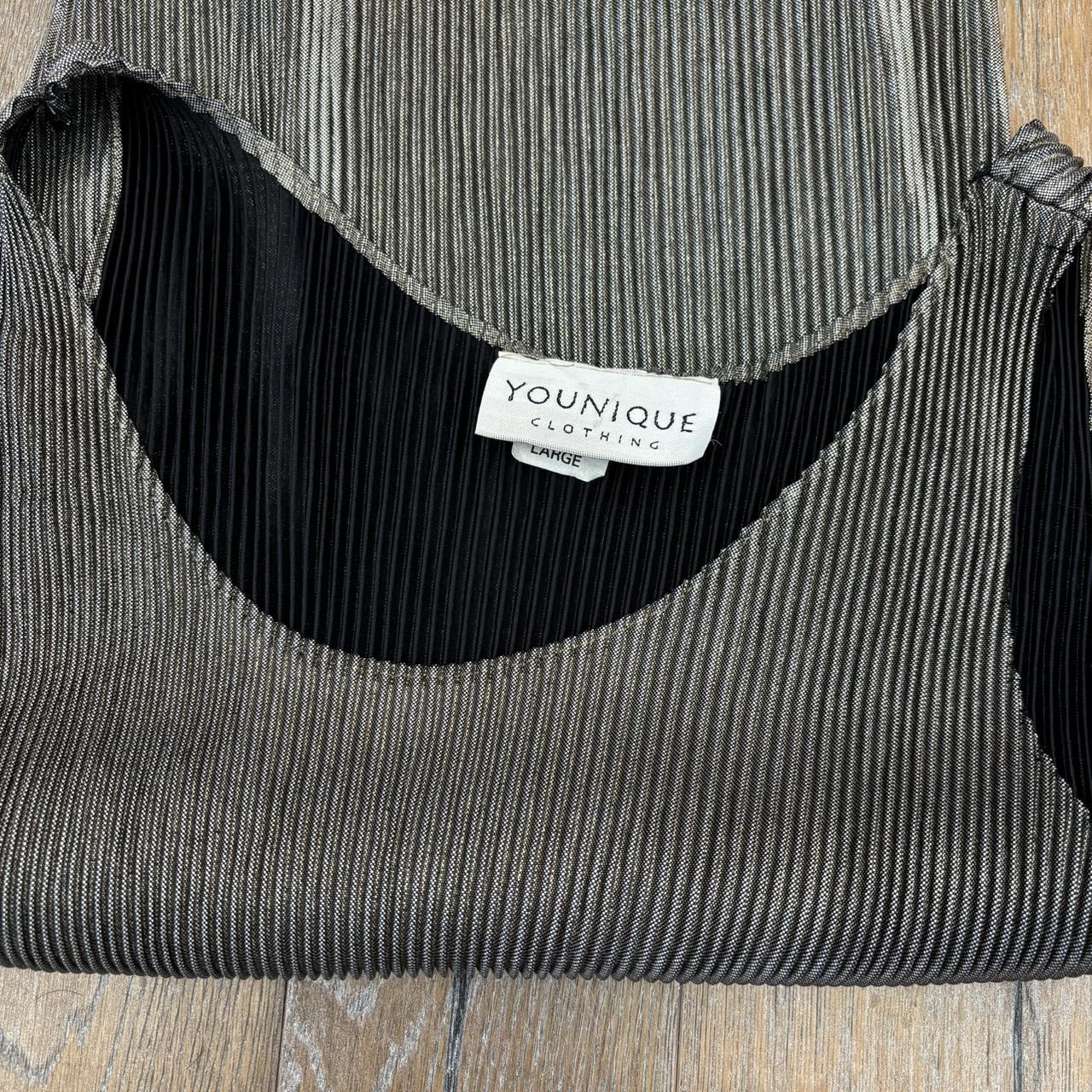 90s vintage shiny going out top Made in the USA!!... | Depop