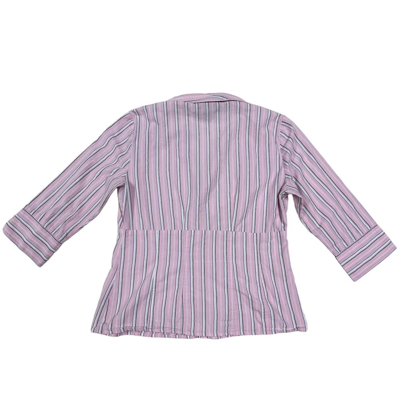 Cute pink button up top 🎀 Size-4 Brand-Style &... - Depop