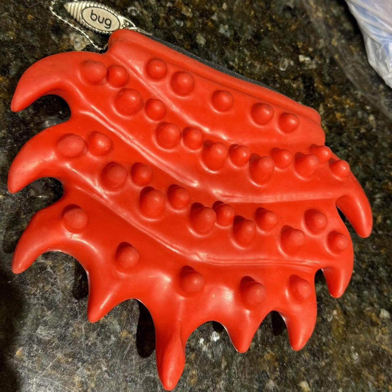 1998 Craig Morrison Millennium Pouch Red 8/10... - Depop