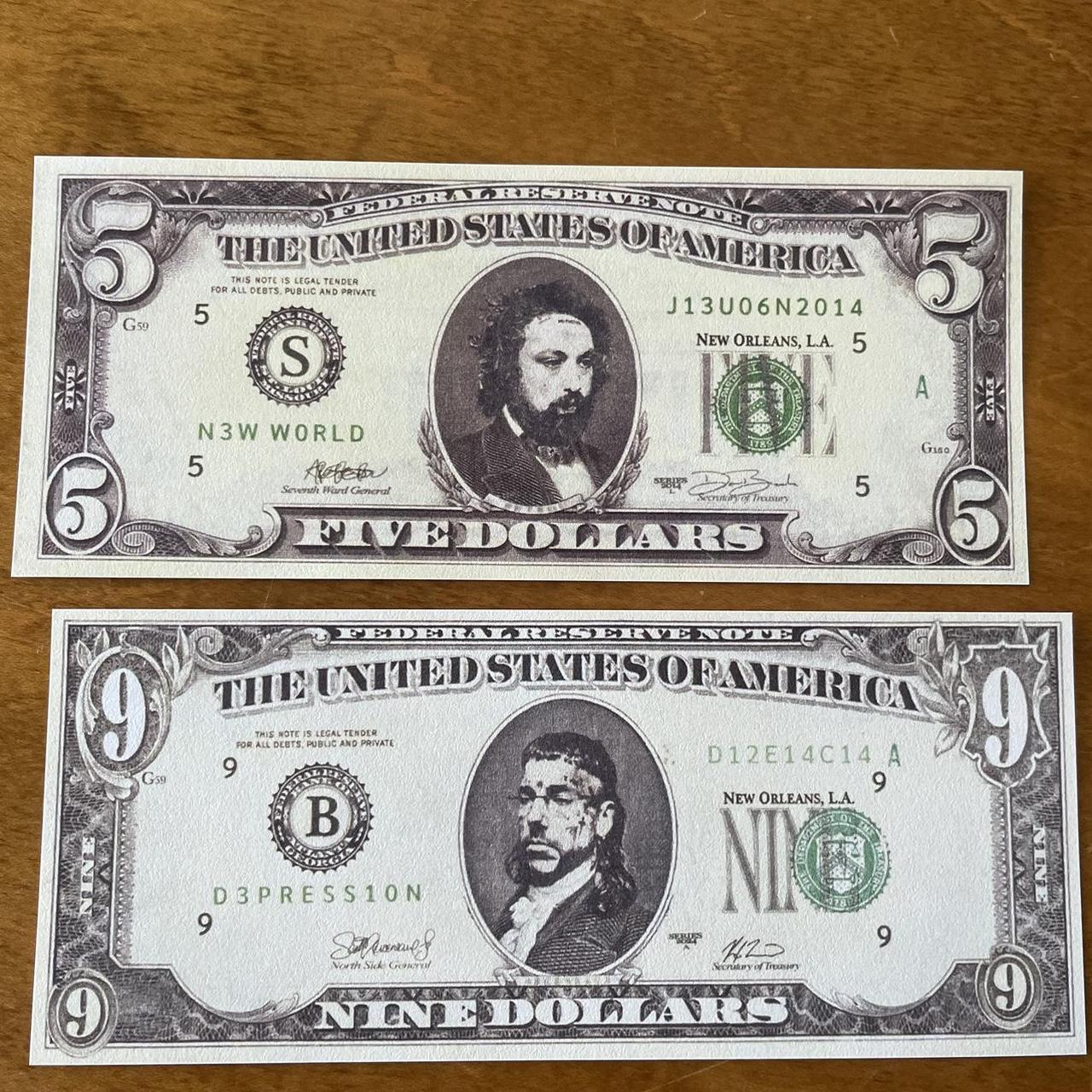 SUICIDEBOYS NWD BILLS 2- Bills (Ruby & Scrim) (not... - Depop