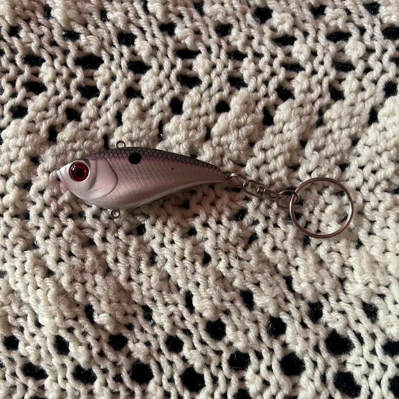 Fishing lure keychain $5 (it has to be above... - Depop