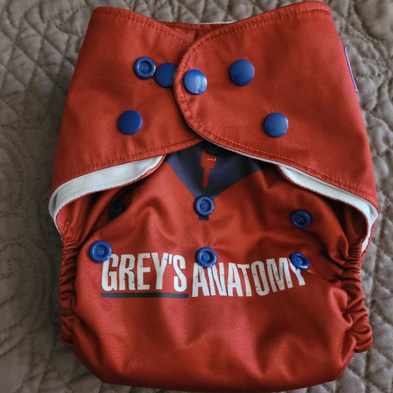 Grey's Anatomy AIO pocket cloth diaper "I didn't... - Depop