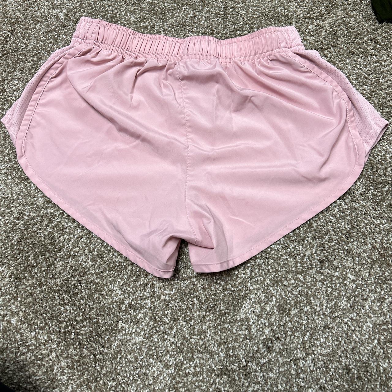 Small/Medium pink Nike shorts They run smaller than ... - Depop