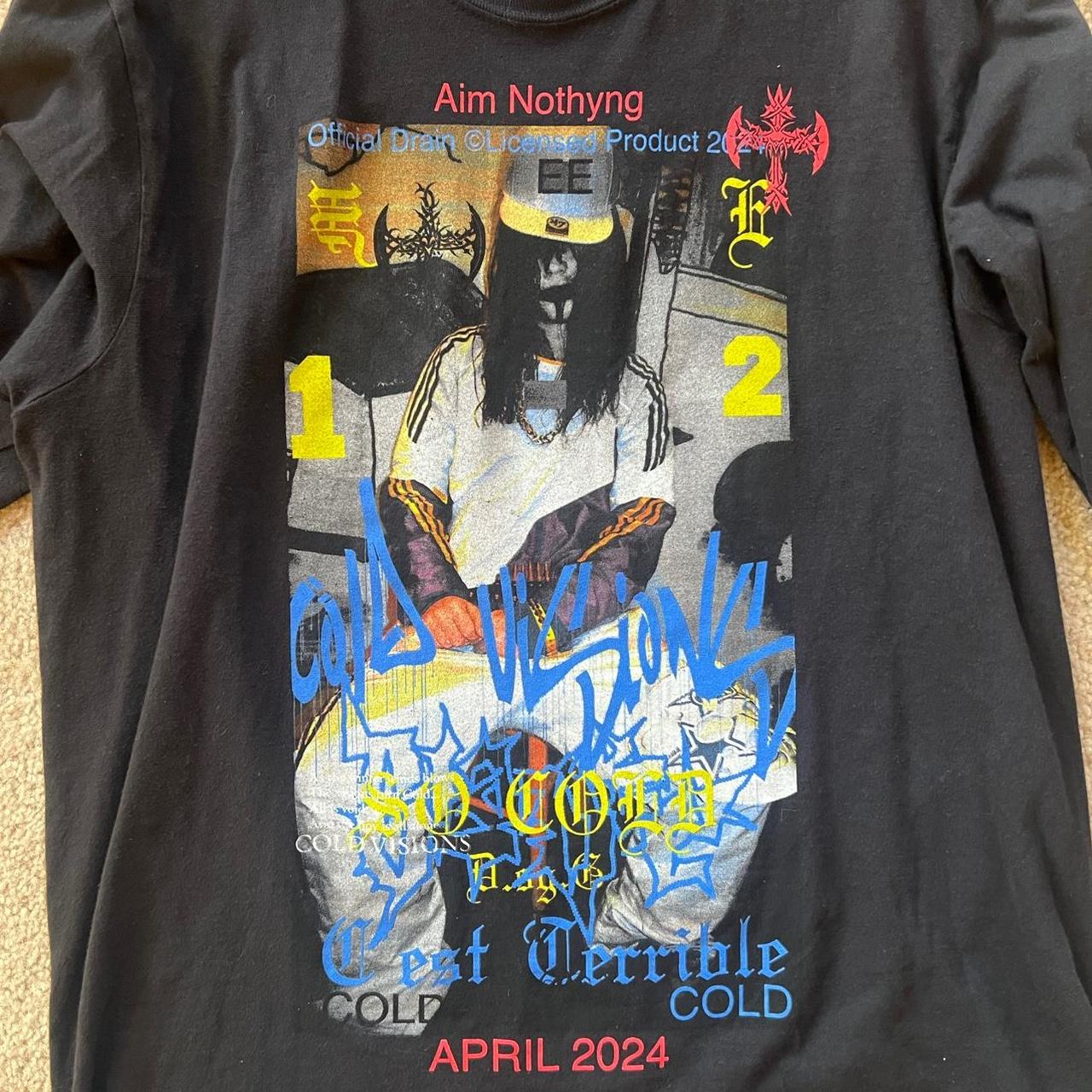 Large bladee cold visions long sleeve | Depop