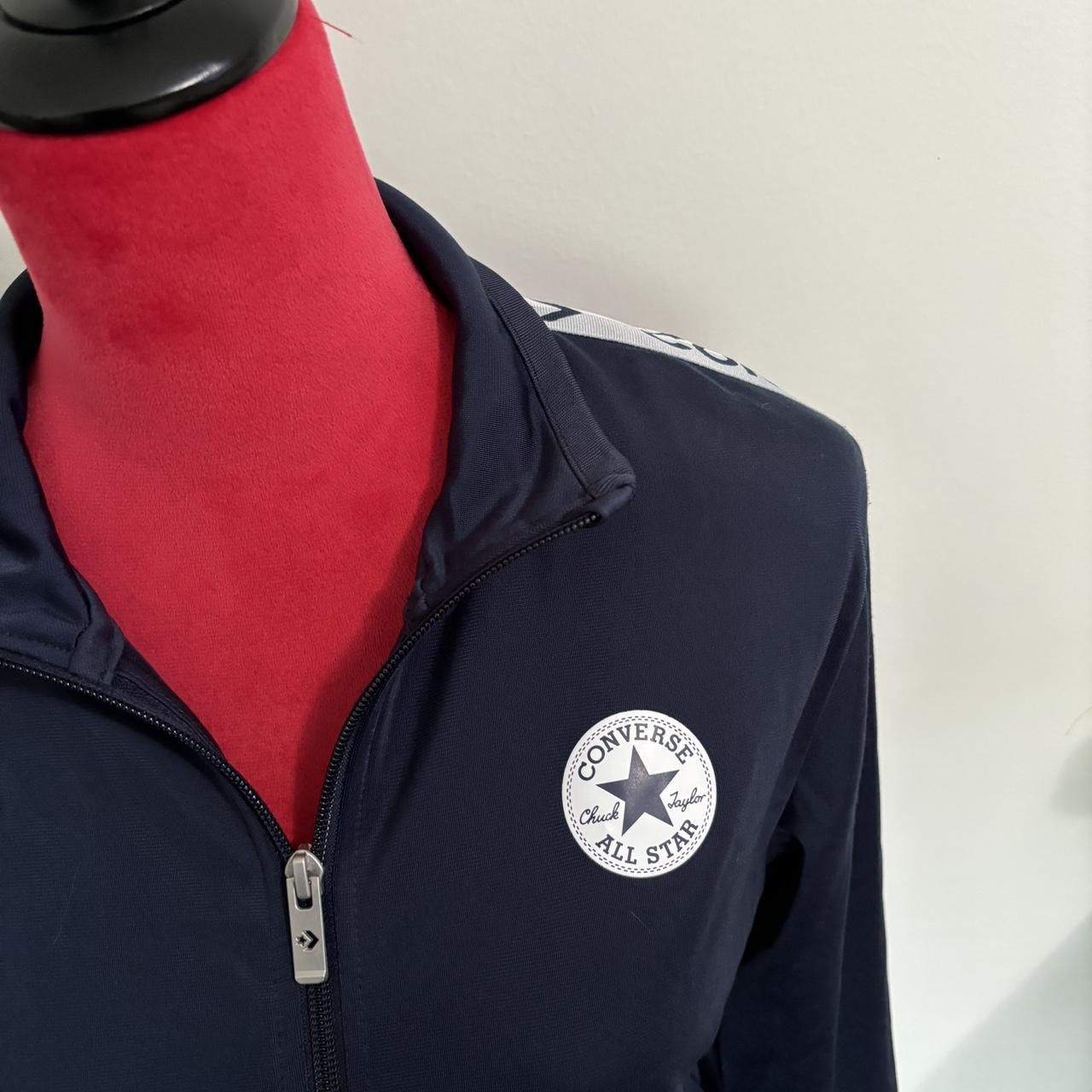 Retro Youth Converse Track Jacket Size: youth.... - Depop