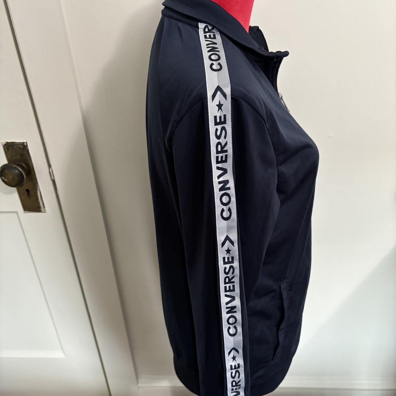 Retro Youth Converse Track Jacket Size: youth.... - Depop