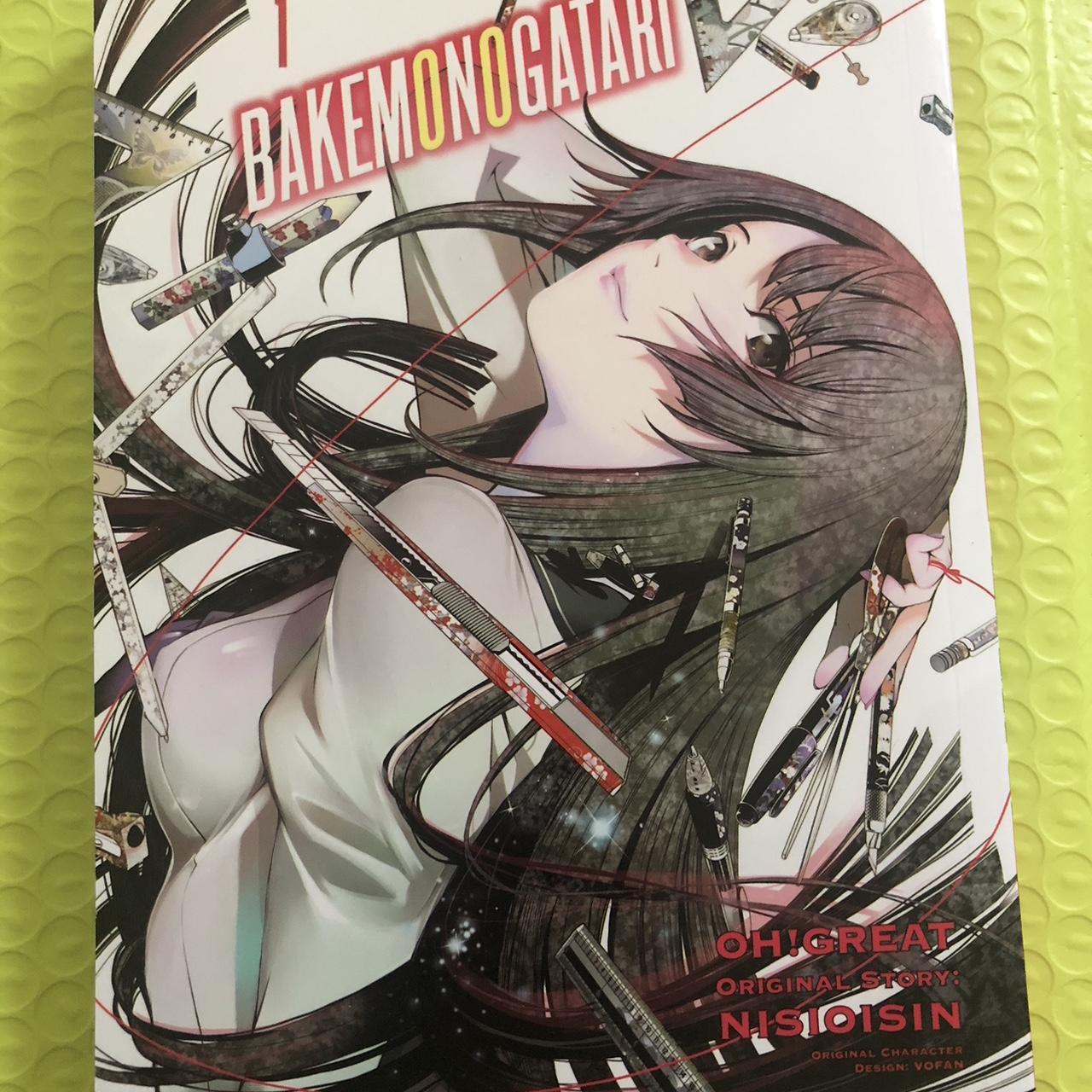 Bakemonogatari vol 1 English No noticeable... - Depop