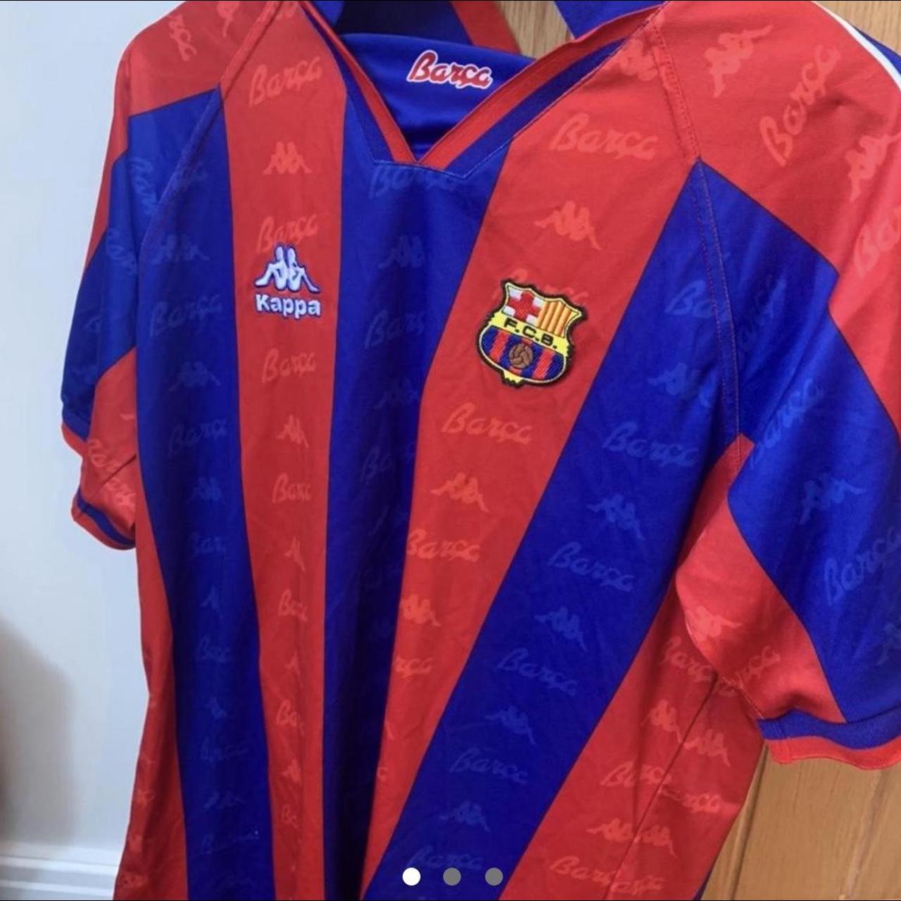 Authentic R9 Barca Jersey - 1992 / 1995 in mint... - Depop