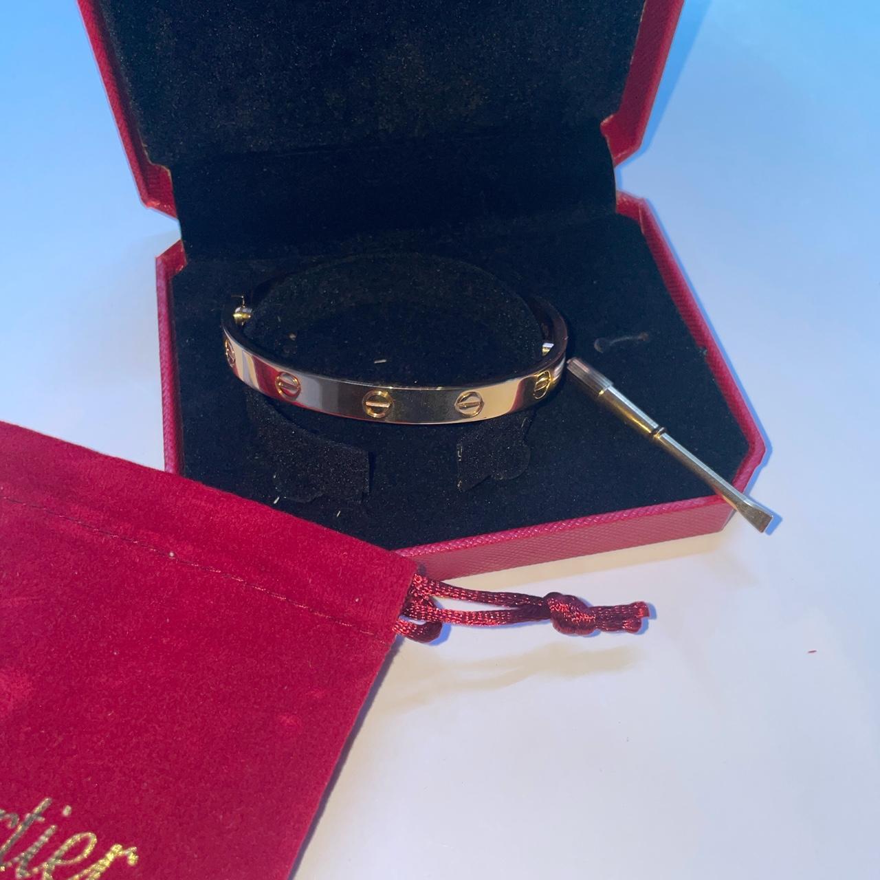 Cartier Men's Gold Accessory | Depop