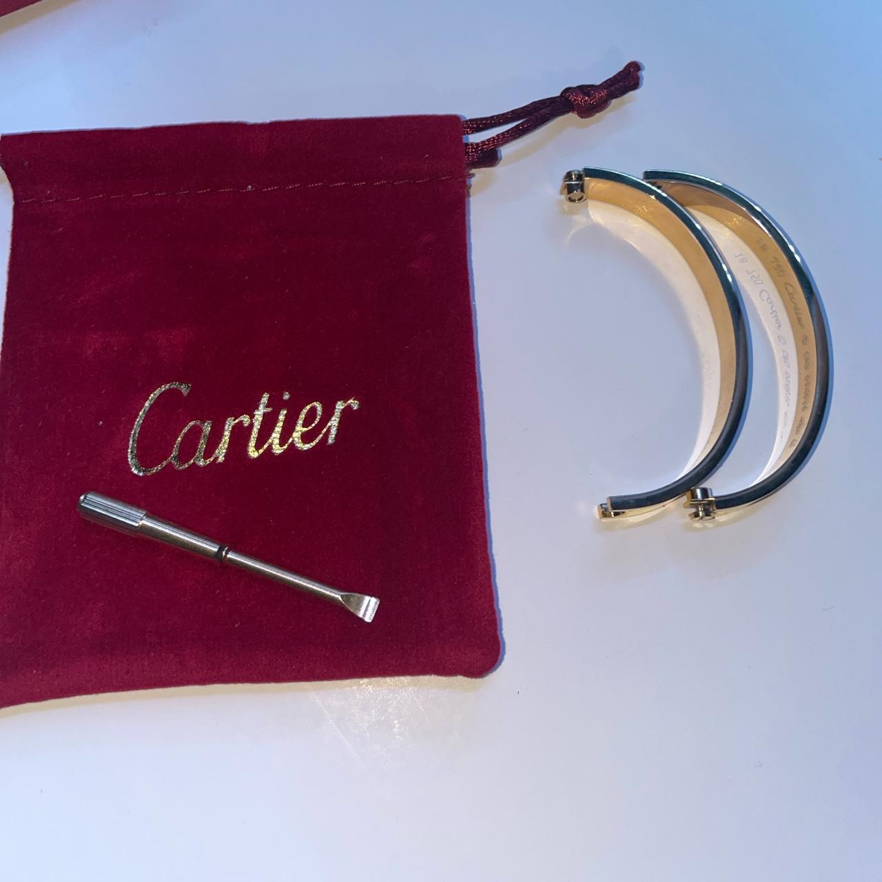 Cartier Men's Gold Accessory | Depop