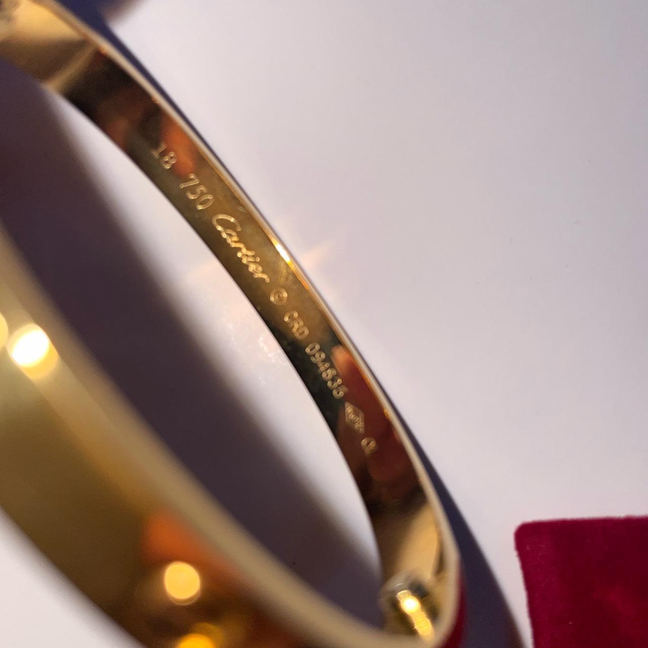 Cartier Men's Gold Accessory | Depop