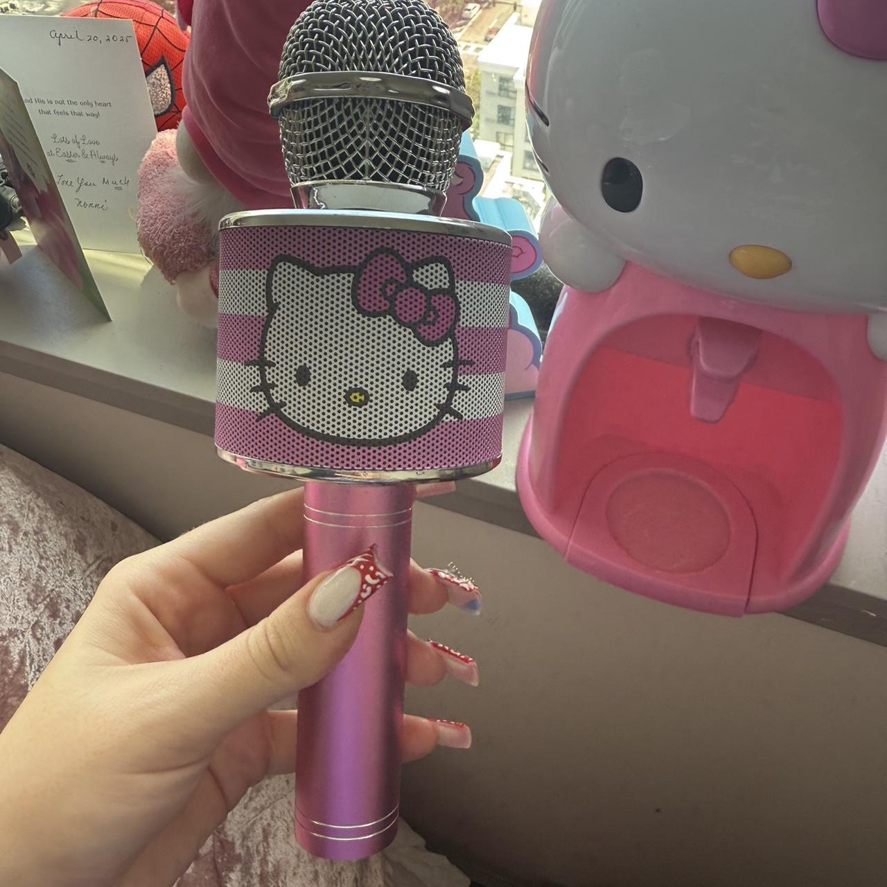 Brand new hello kitty microphone. | Depop
