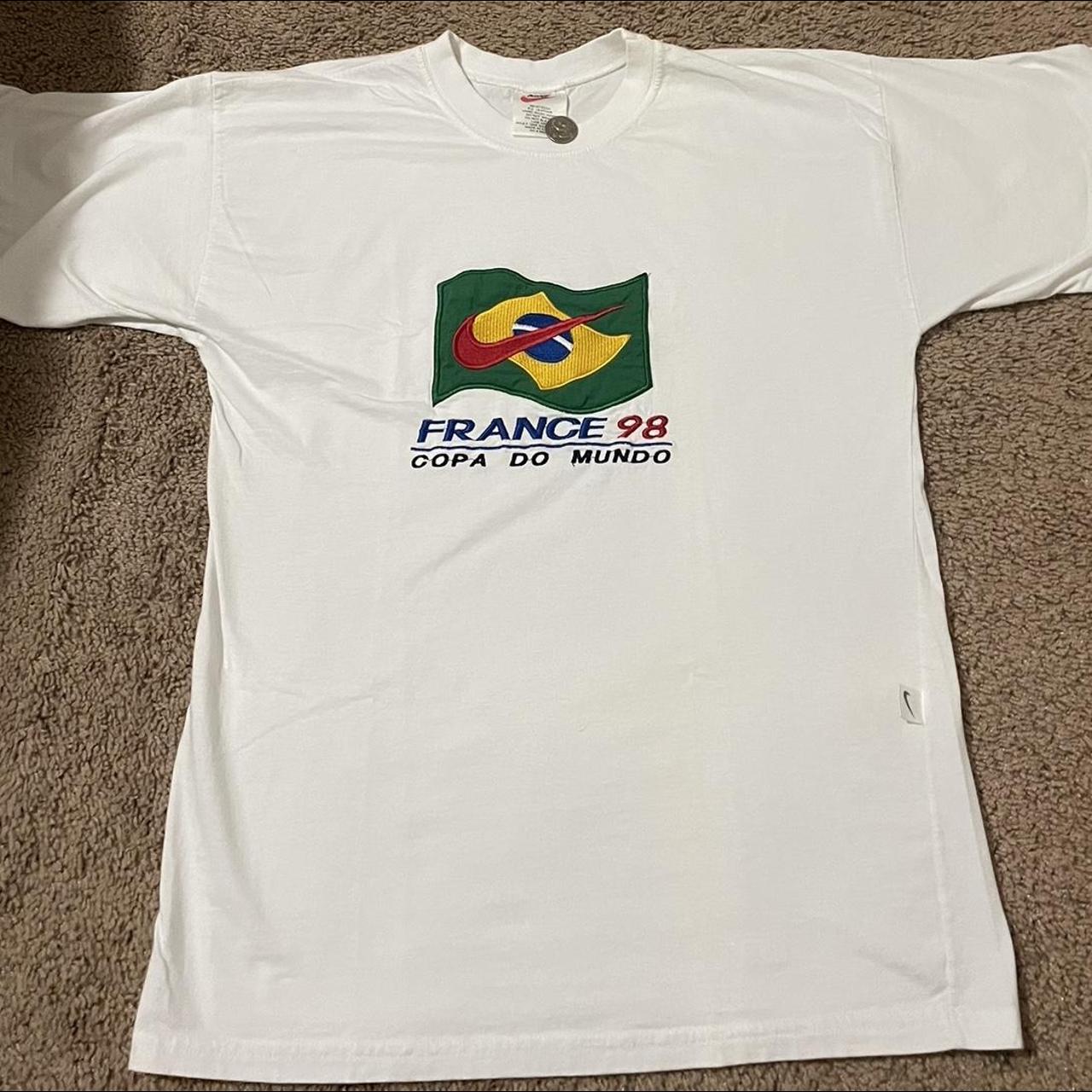VTG Nike Coupe Du Monde World Cup France 1998 98... - Depop