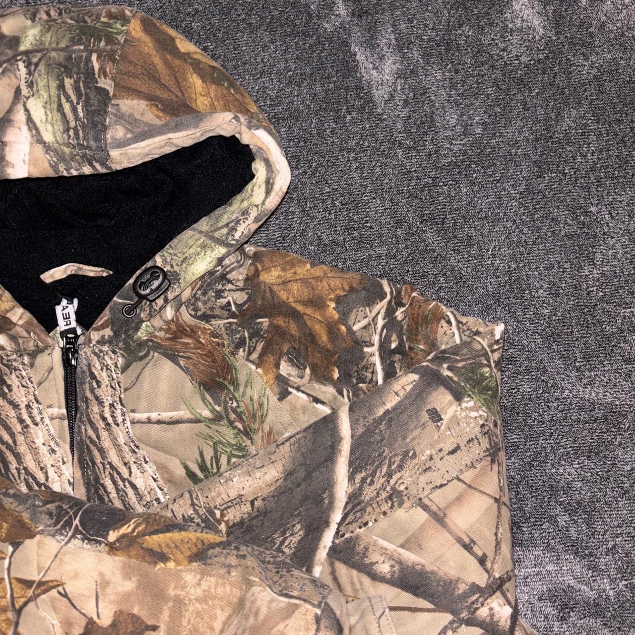 Rare Vintage Realtree Zipup Mad Comfortable Sick... - Depop
