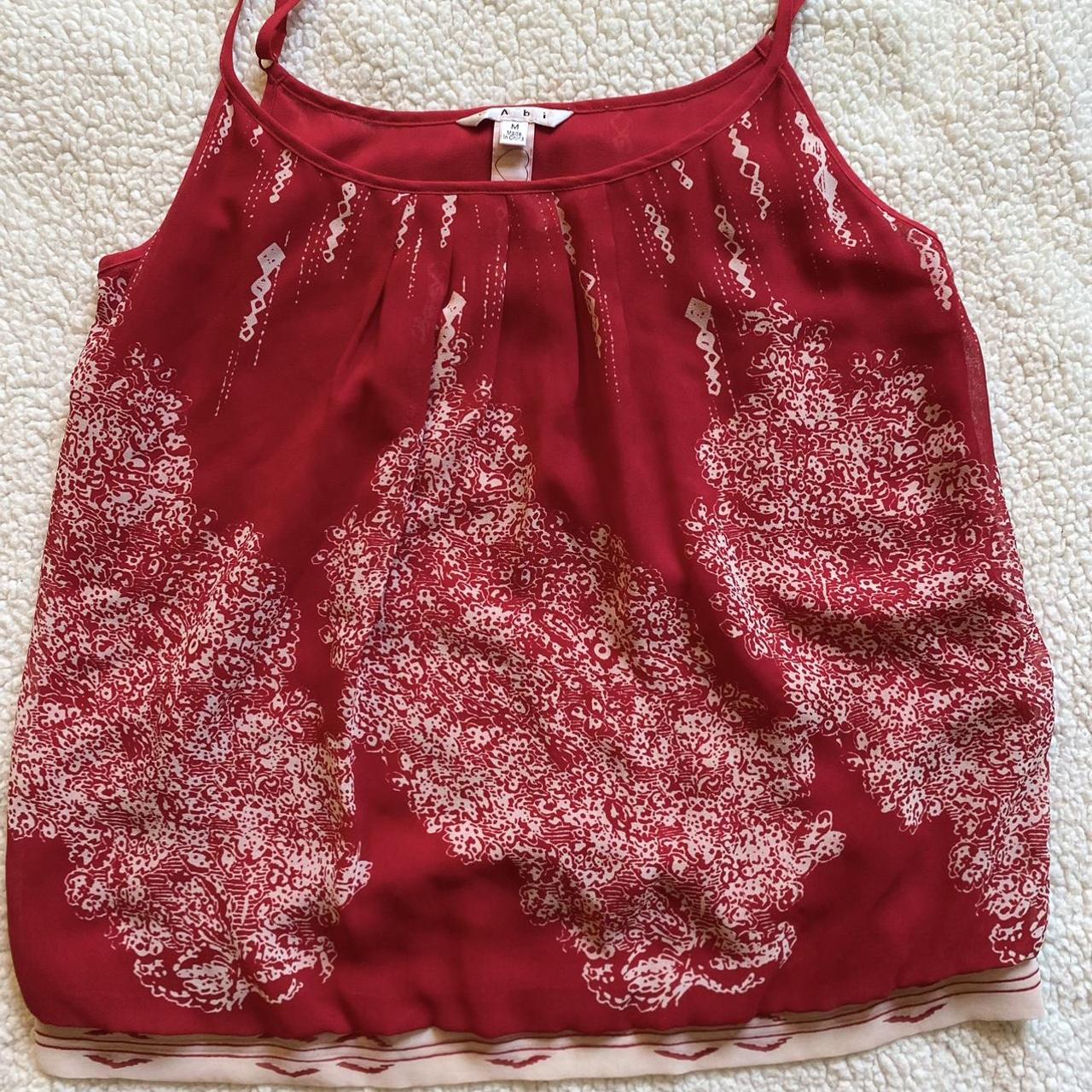 CAbi Printed Cami - Depop