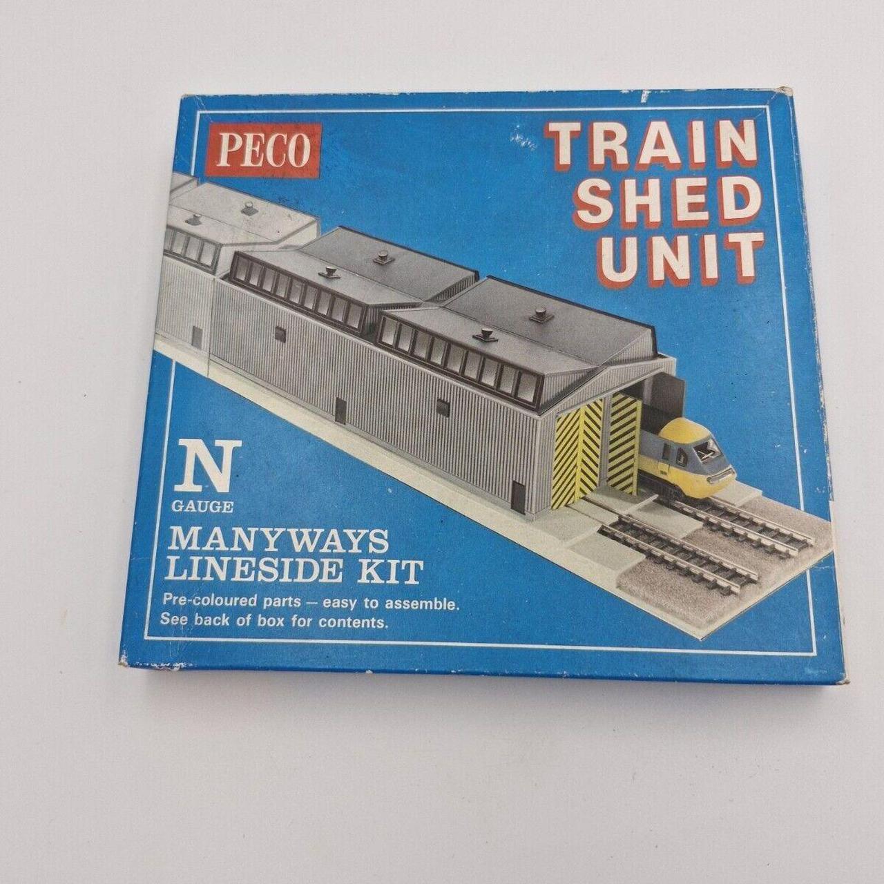 Peco NB-80 Train Shed Unit N Gauge Lineside Kit... - Depop