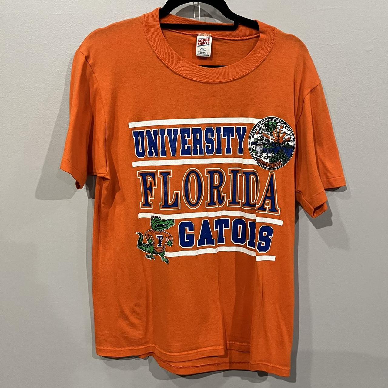 Vintage University of Florida Gators shirt UF Single... - Depop