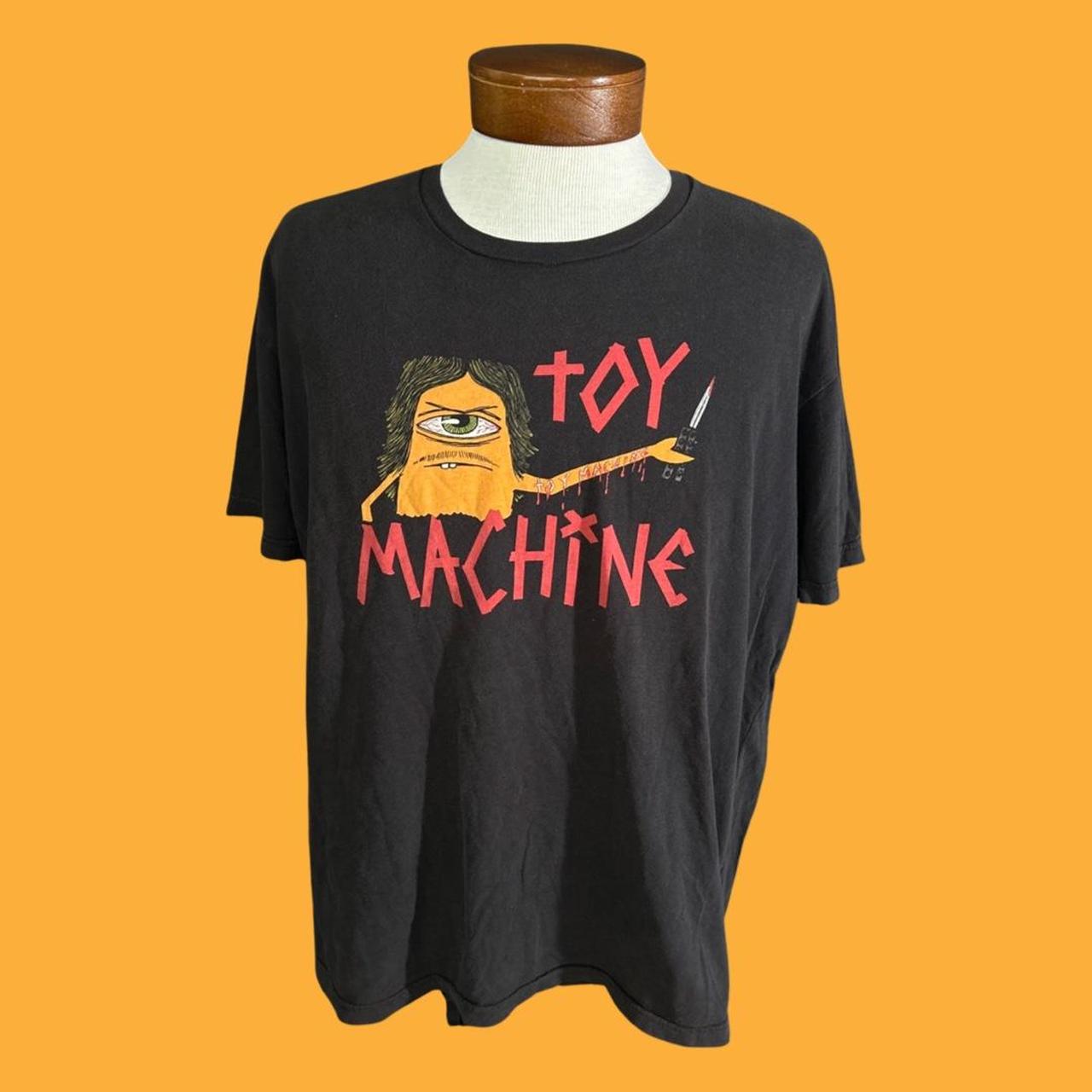 Toy Machine Sect Cutter - Black - Men's T-Shirt - Depop