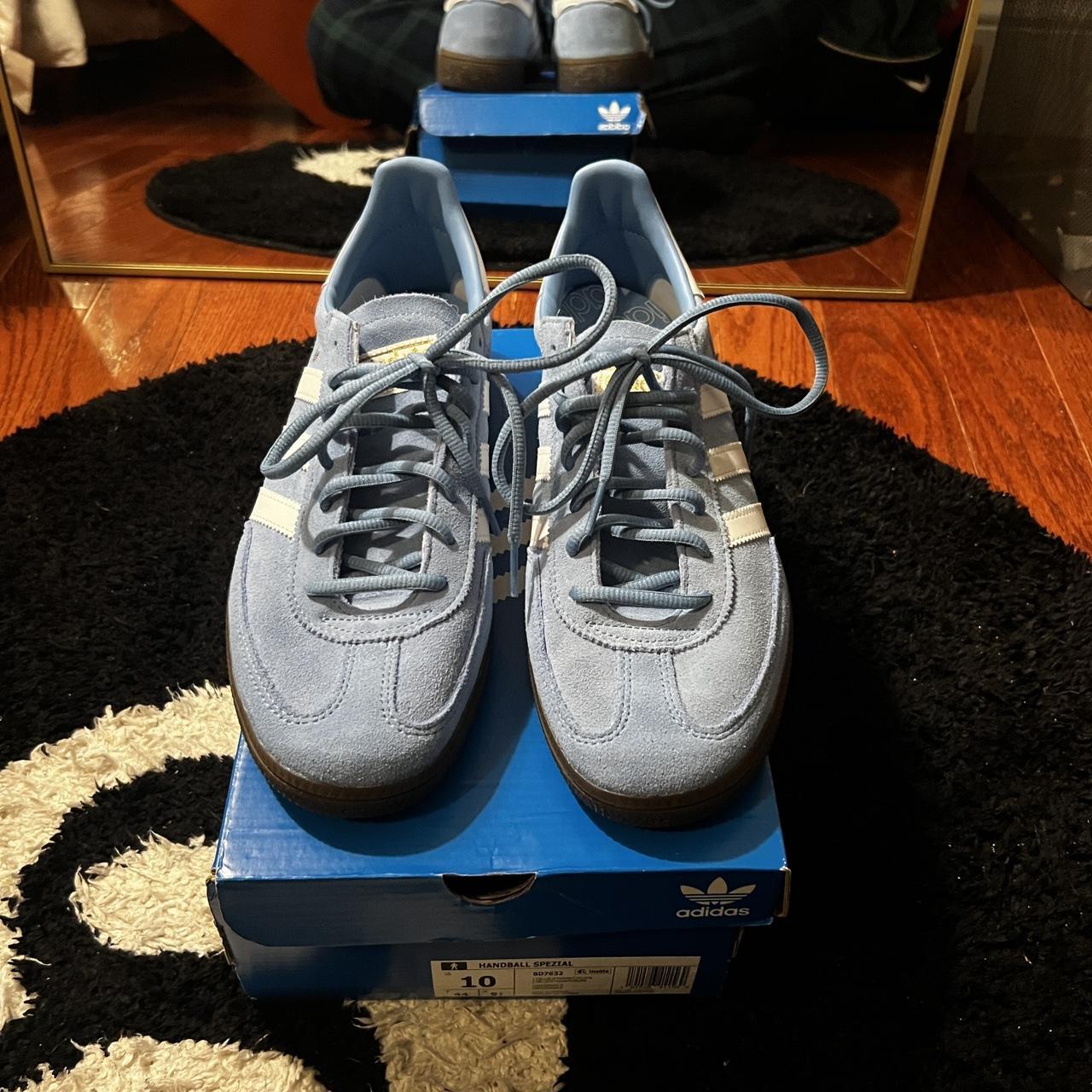 Adidas Handball Spezial ‘Light Blue’ Shoe • brand... - Depop