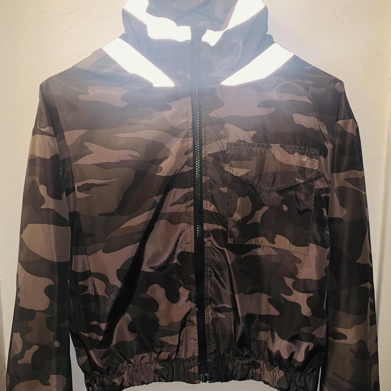 ~ Reflective Camouflage Bomber Jacket ~ - Super cool... - Depop