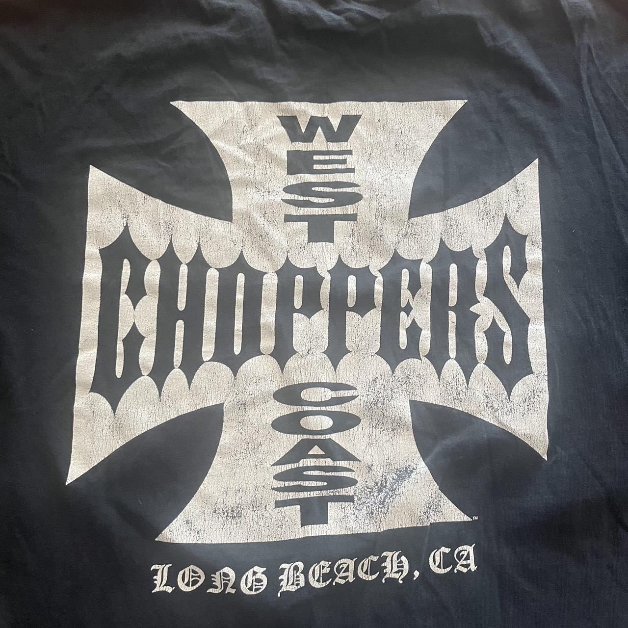 Vintage west coast choppers t shirt No flaws No... - Depop