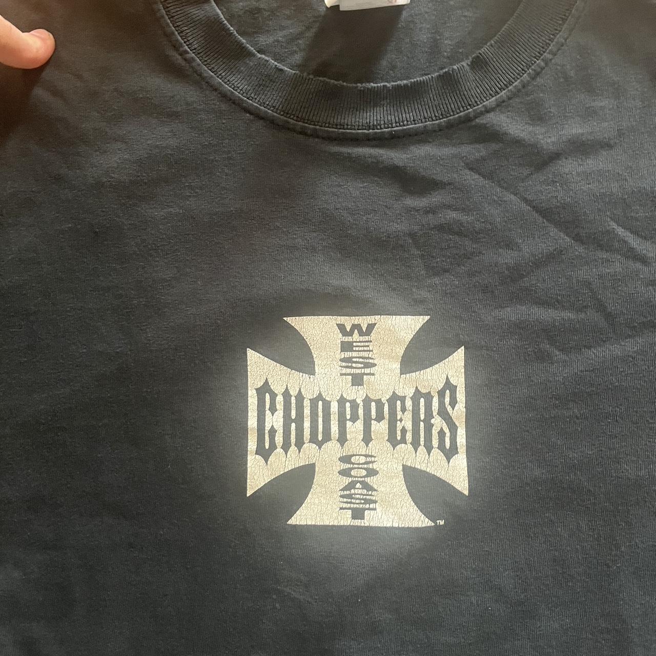 Vintage west coast choppers t shirt No flaws No... - Depop