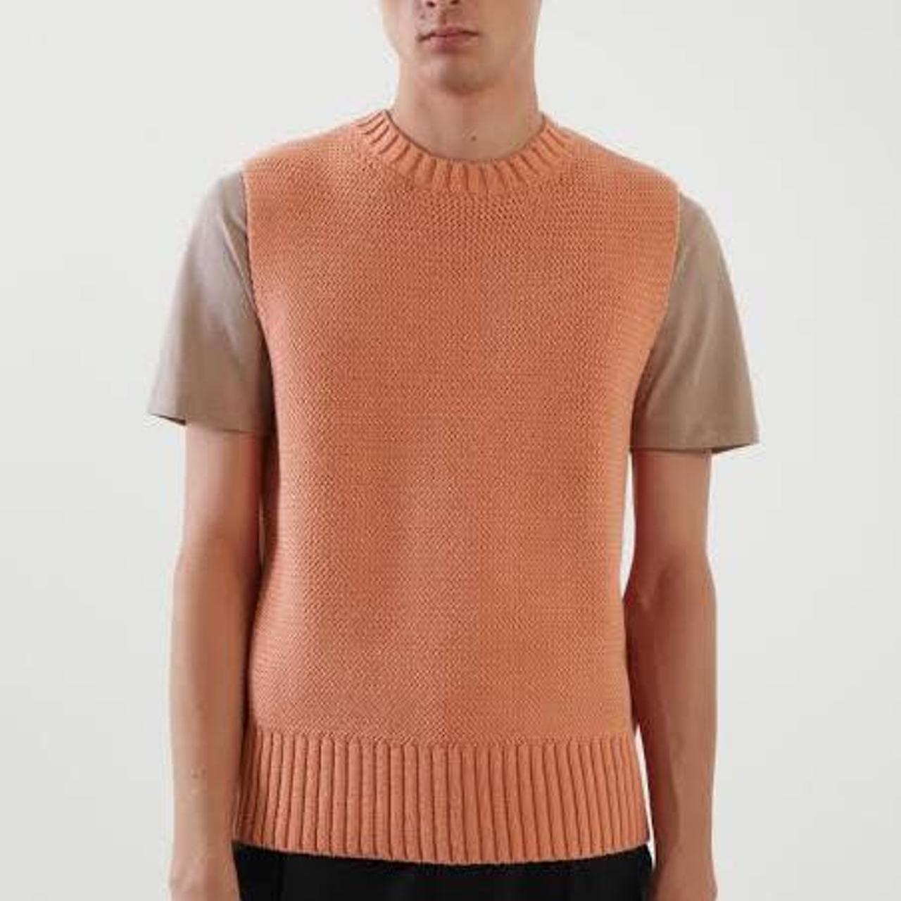 COS knit sweater vest From the men’s section but... - Depop