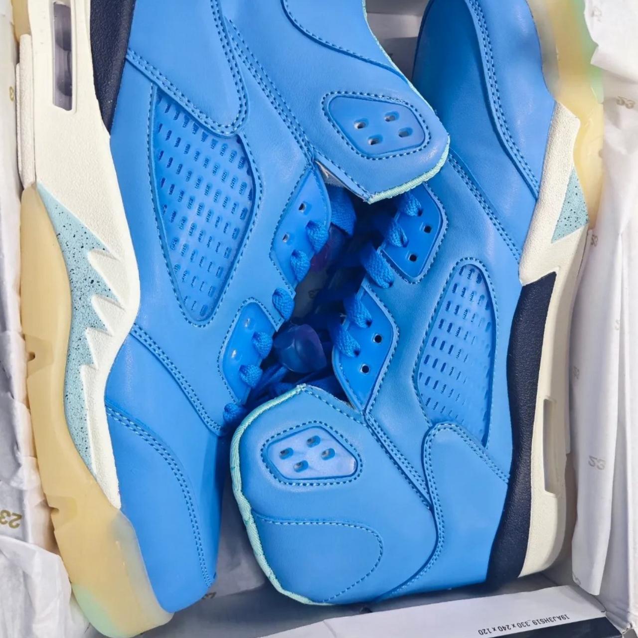 DJ Khaled x Air Jordan 5 ''We The Best'' Blue and... - Depop