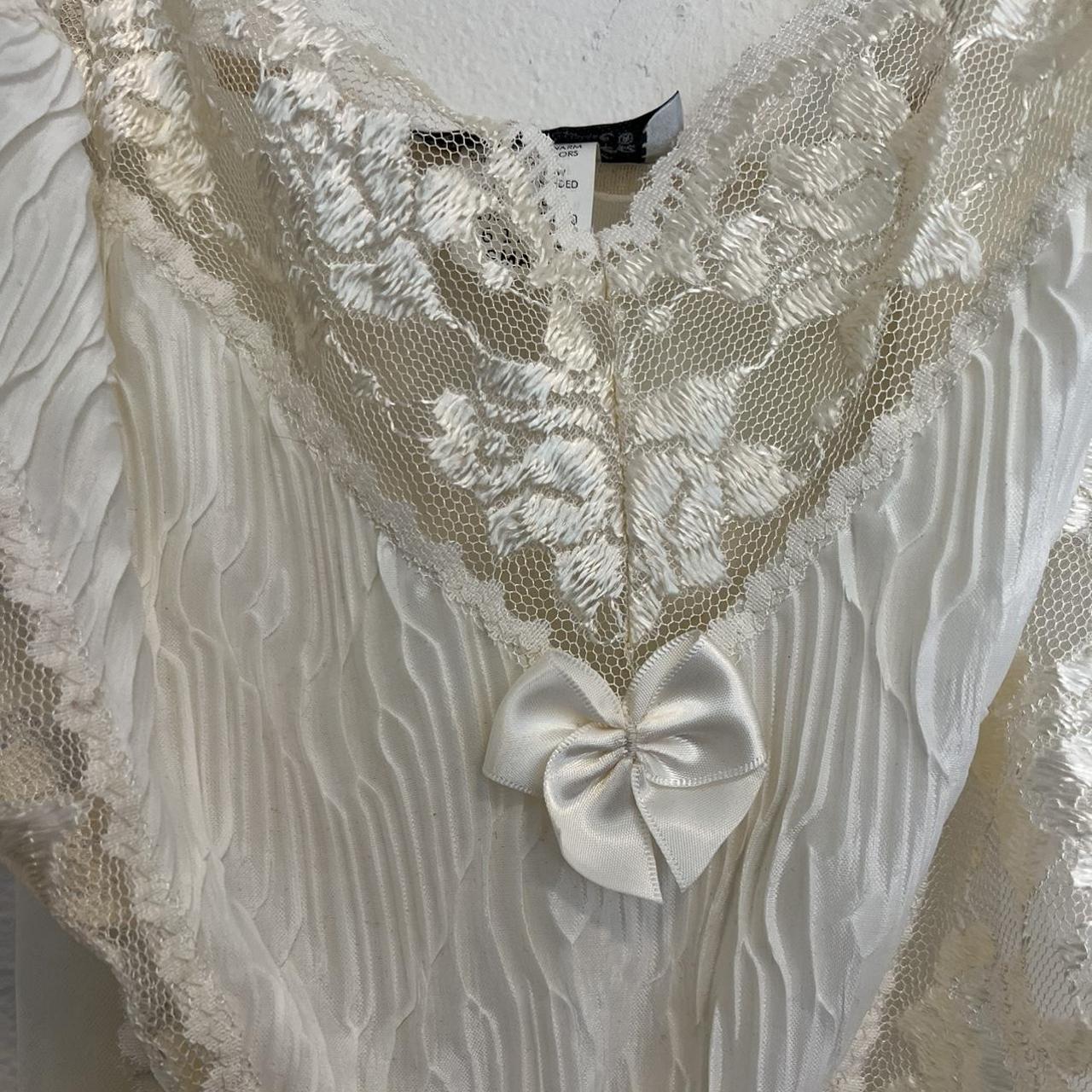 Women's Cream and White Pajamas | Depop