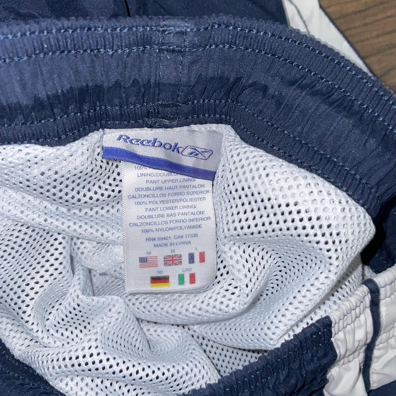 Vintage Reebok Track Pants Theres a rip on the... - Depop