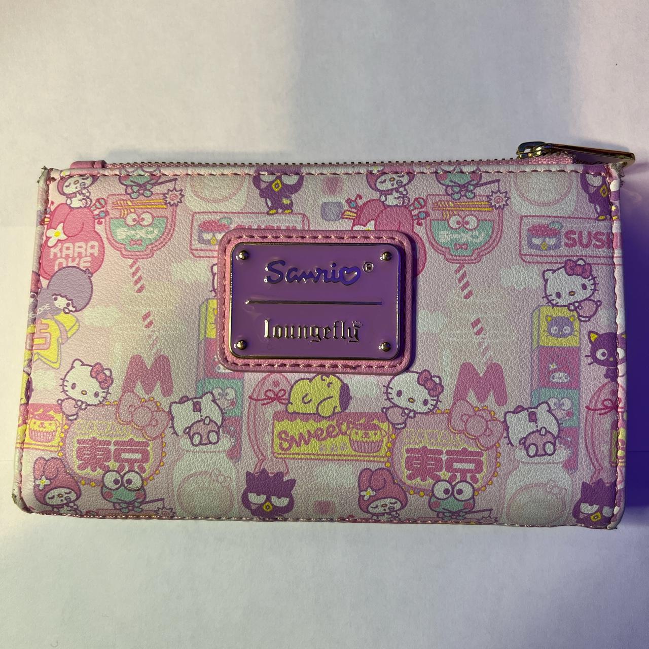 Loungefly Pink and White Wallet-purses | Depop