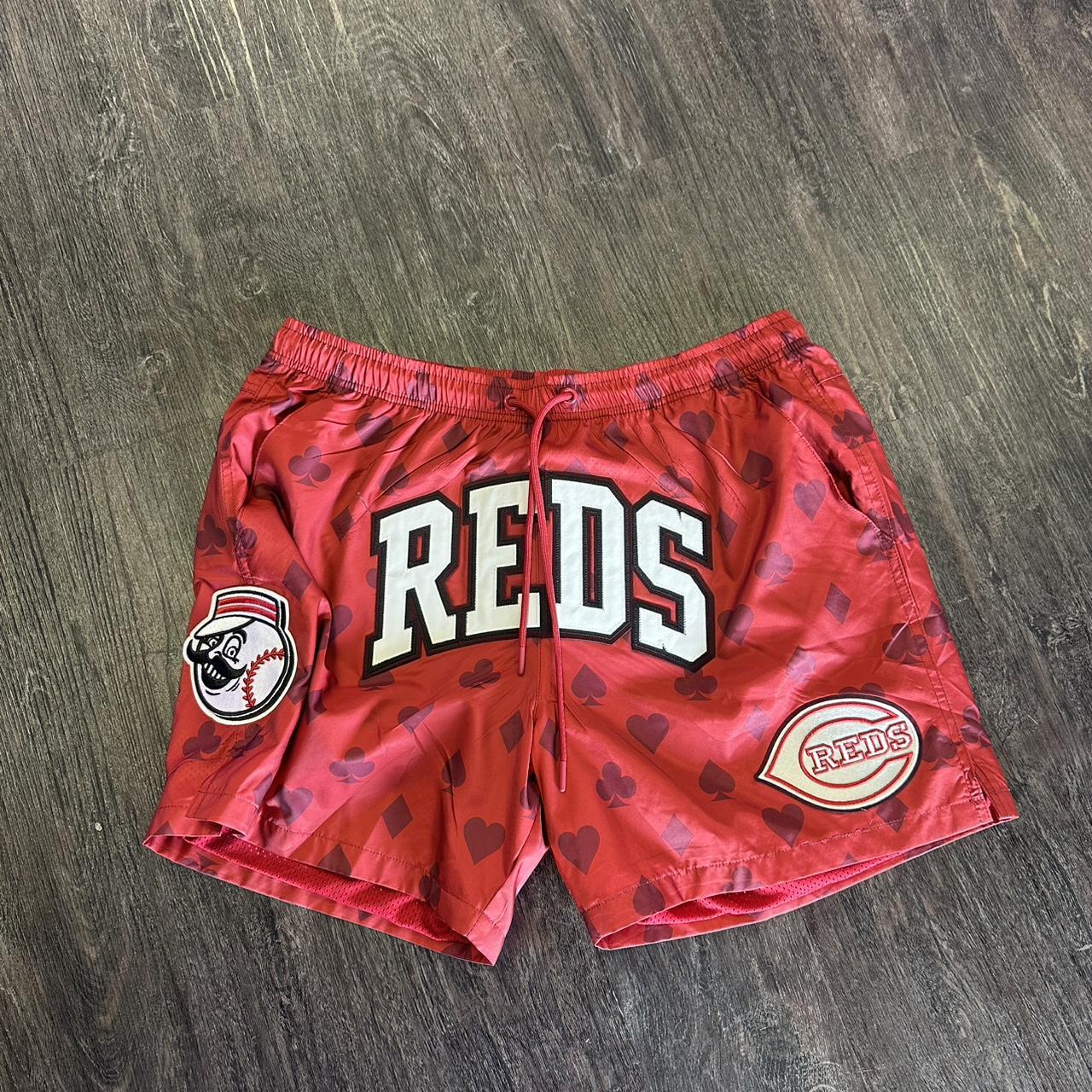 Brand new with tags Cincinnati reds shorts, cool... | Depop